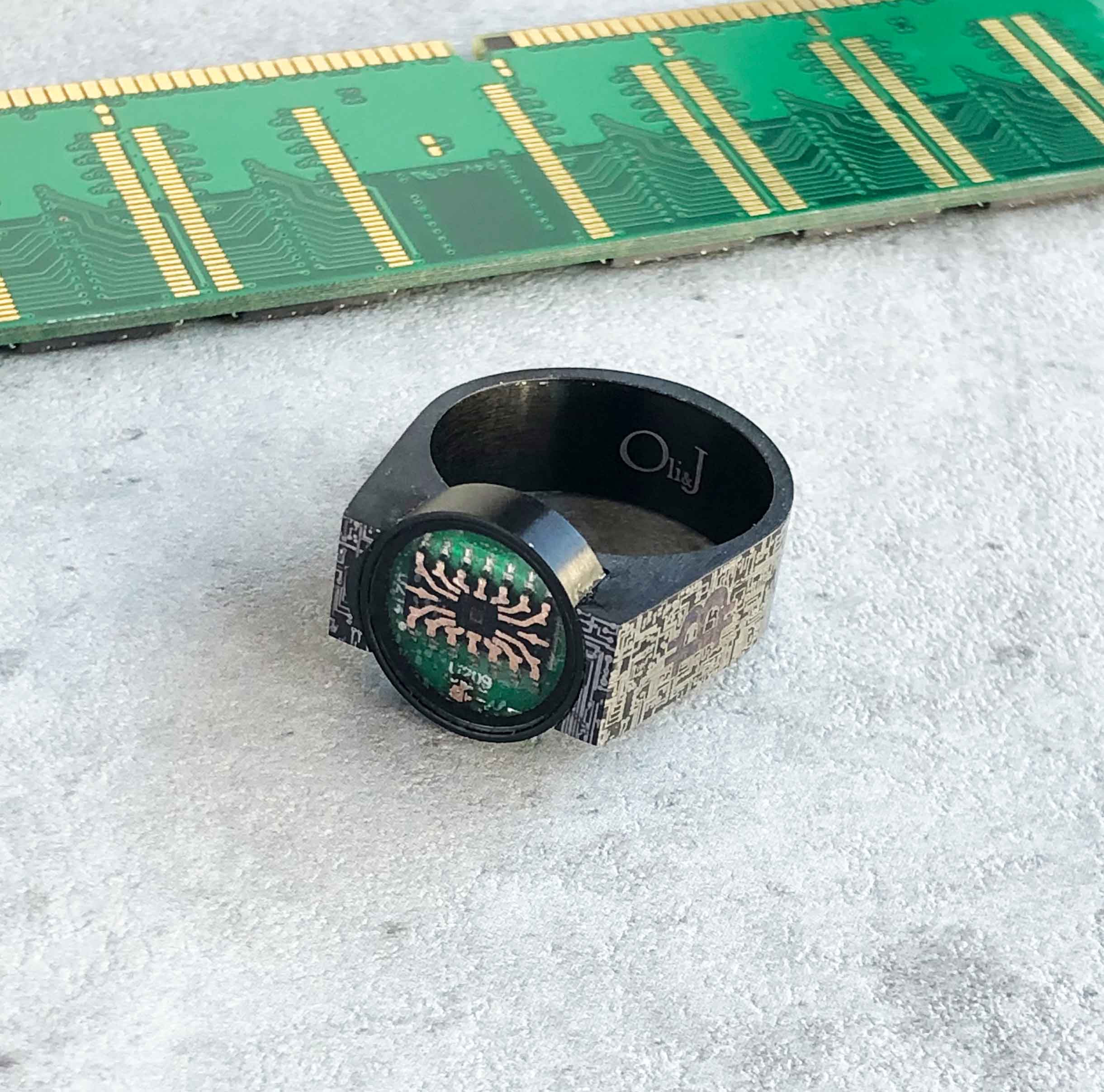 Computer Parts Rings - Cyber Series | Oli&J